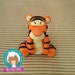 Tigger Inspired Fondant Cake Topper - Etsy