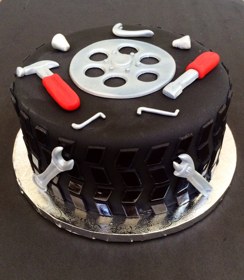 Mechanic Tools Cake Toppers - Etsy