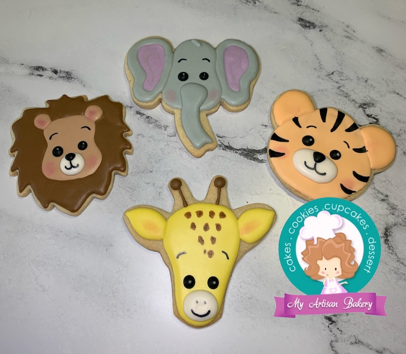 Tiger Sugar Cookies - Etsy