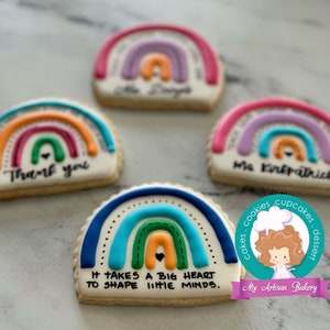 Teacher Appreciation Sugar Cookies - Etsy