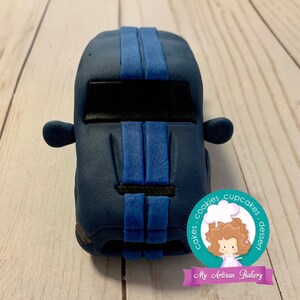 Car Fondant Cake Topper - Etsy