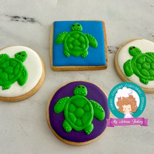 Turtle Sugar Cookies - Etsy
