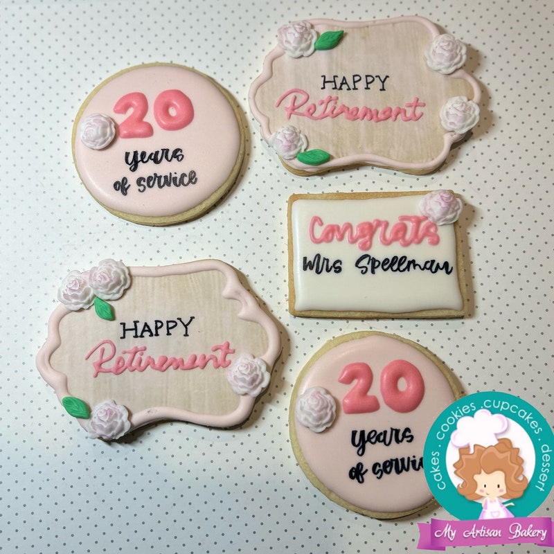 Retirement Cookies - Etsy