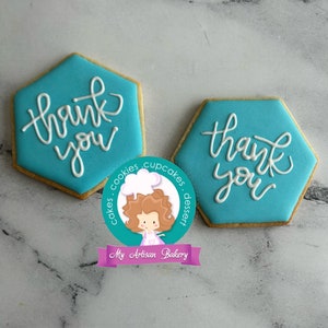 Thank You Sugar Cookies - Etsy