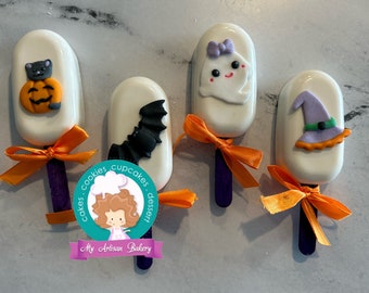Spooky Halloween Cakesicles Halloween Treat Cakesicle - Etsy