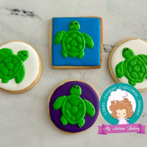 Turtle Sugar Cookies - Etsy