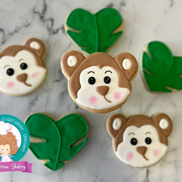 Monkey Cookies - Etsy
