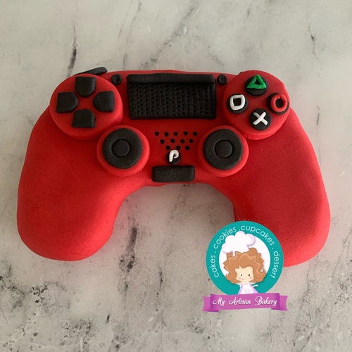 Game Controller Fondant Cake Topper - Etsy