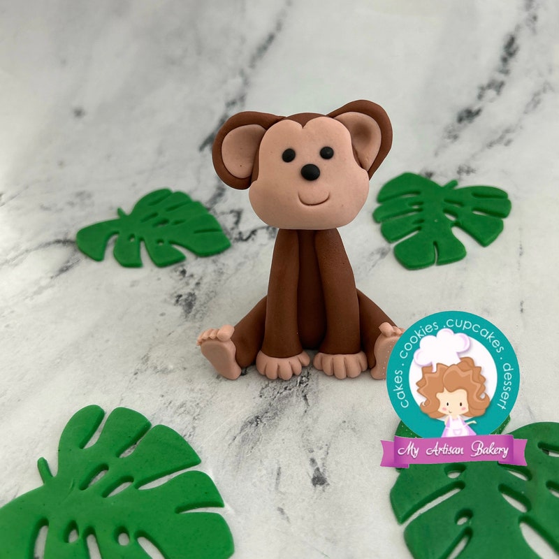 Fondant Monkey - Etsy
