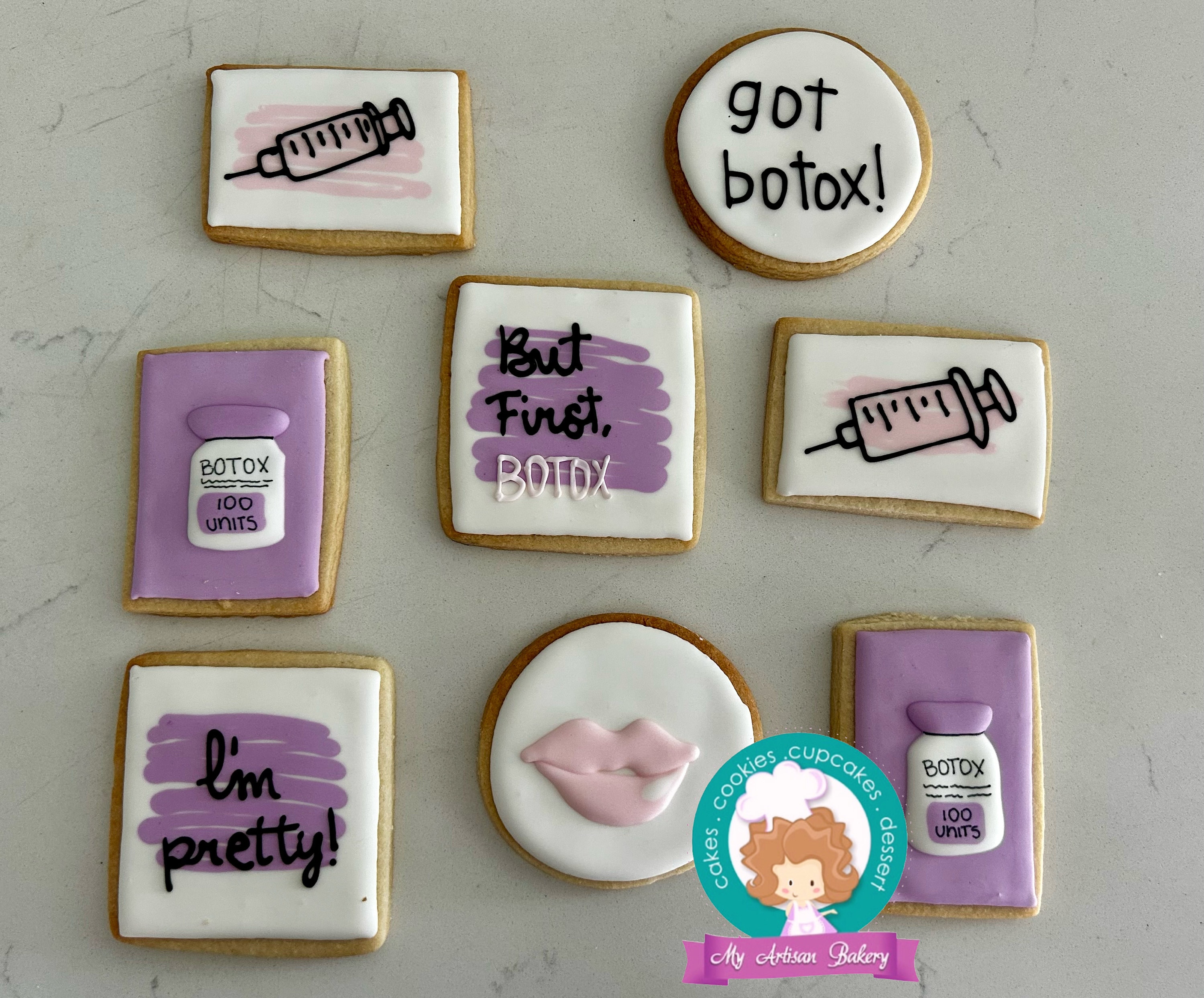 Botox Sugar Cookies - Etsy