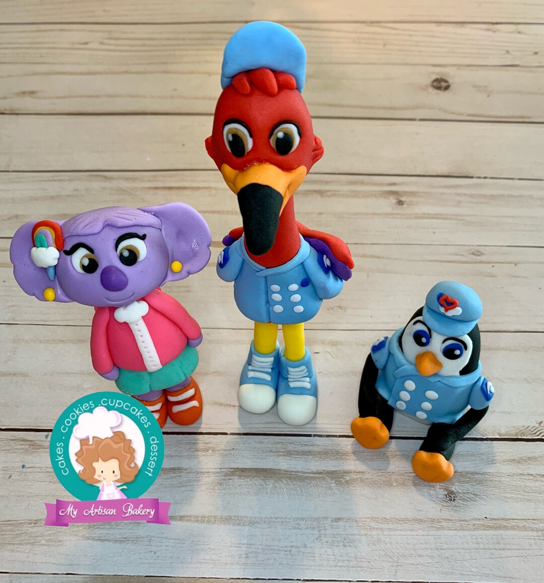 Tots Inspired Fondant Cake Topper - Etsy