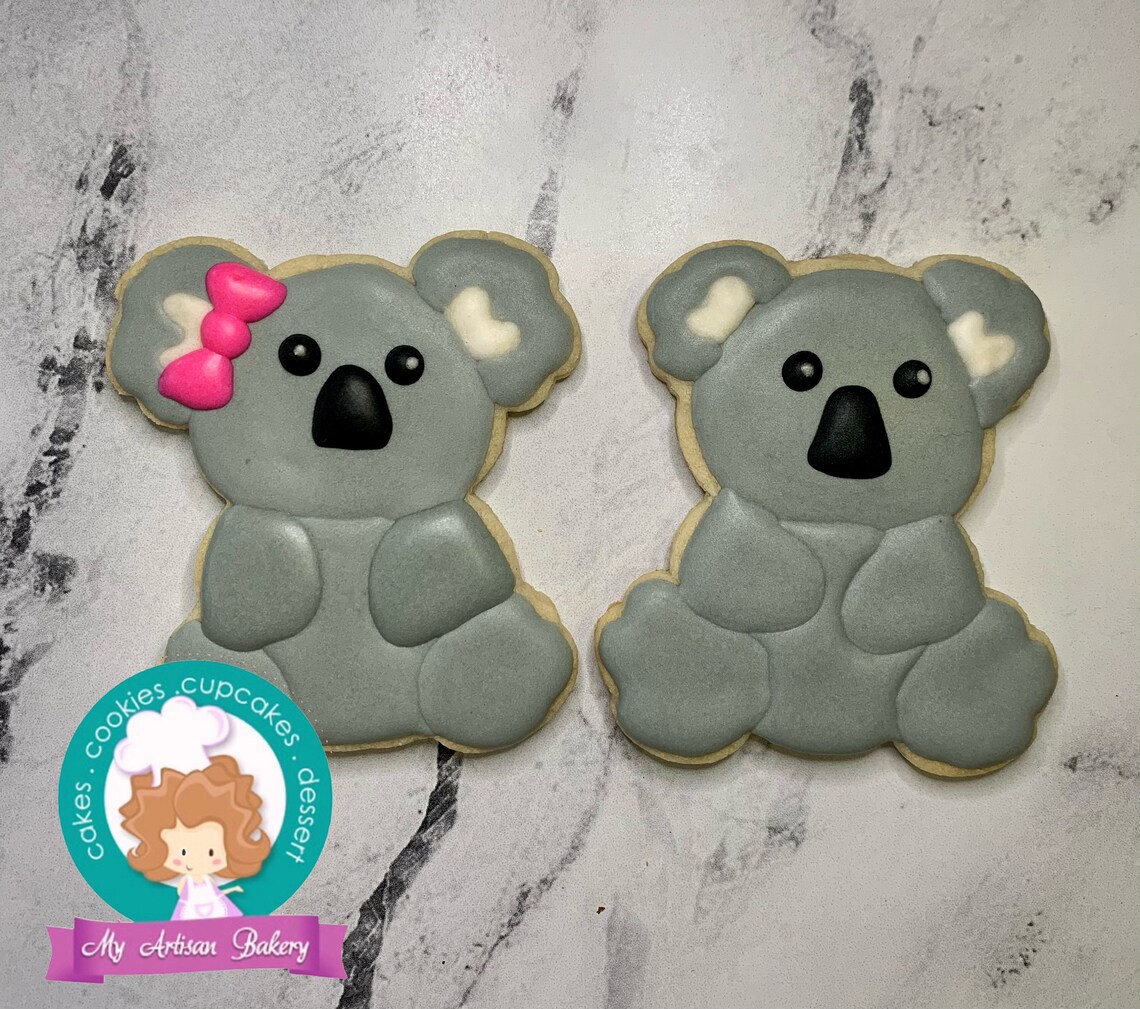 Koala Sugar Cookies - Etsy