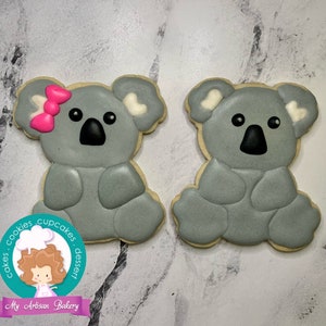 Koala Sugar Cookies - Etsy