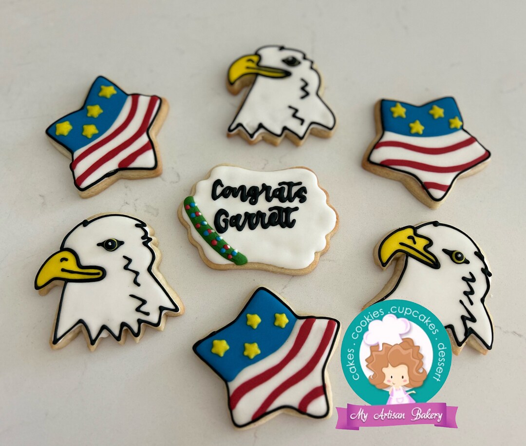 Boy/girl Scout Sugar Cookies Hand-decorated Royal Icing, Set of 12 - Etsy