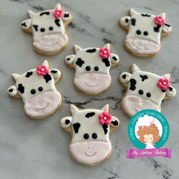 Cow Cookies - Etsy
