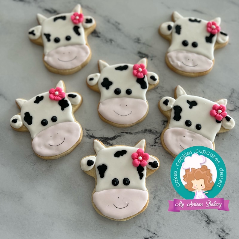 Cow Cookies - Etsy