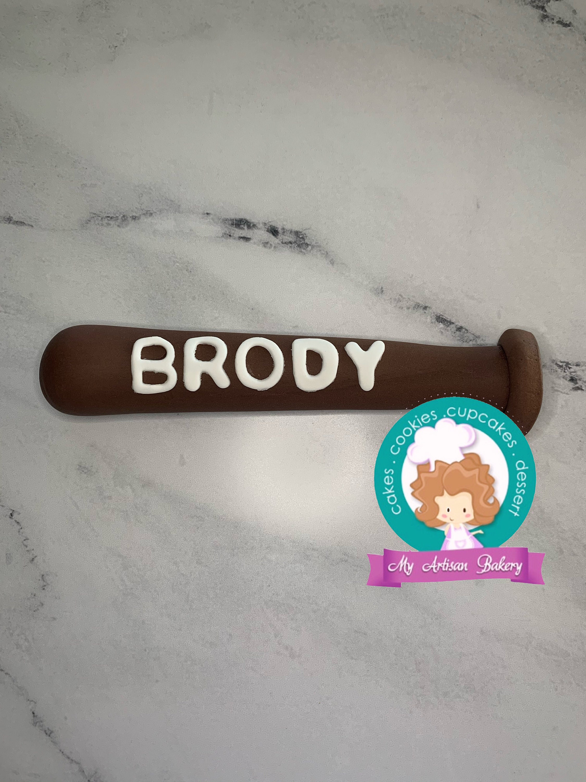 Baseball Mitt Bat and Cap Fondant Cake Topper - Etsy