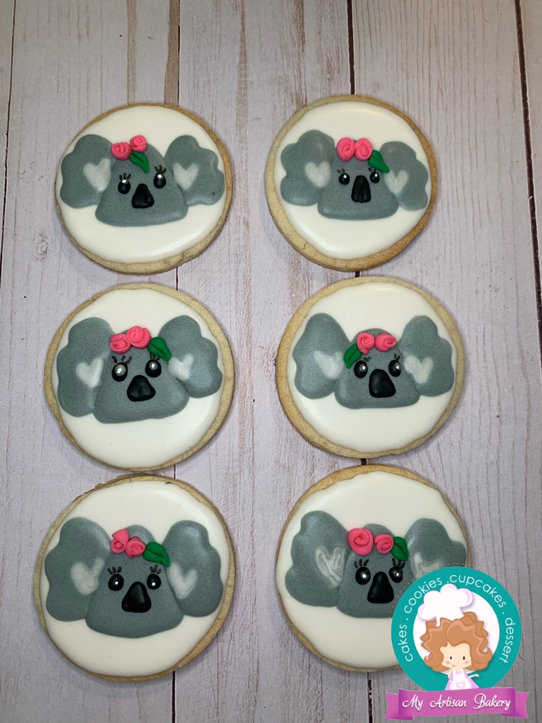 Koala Sugar Cookies - Etsy