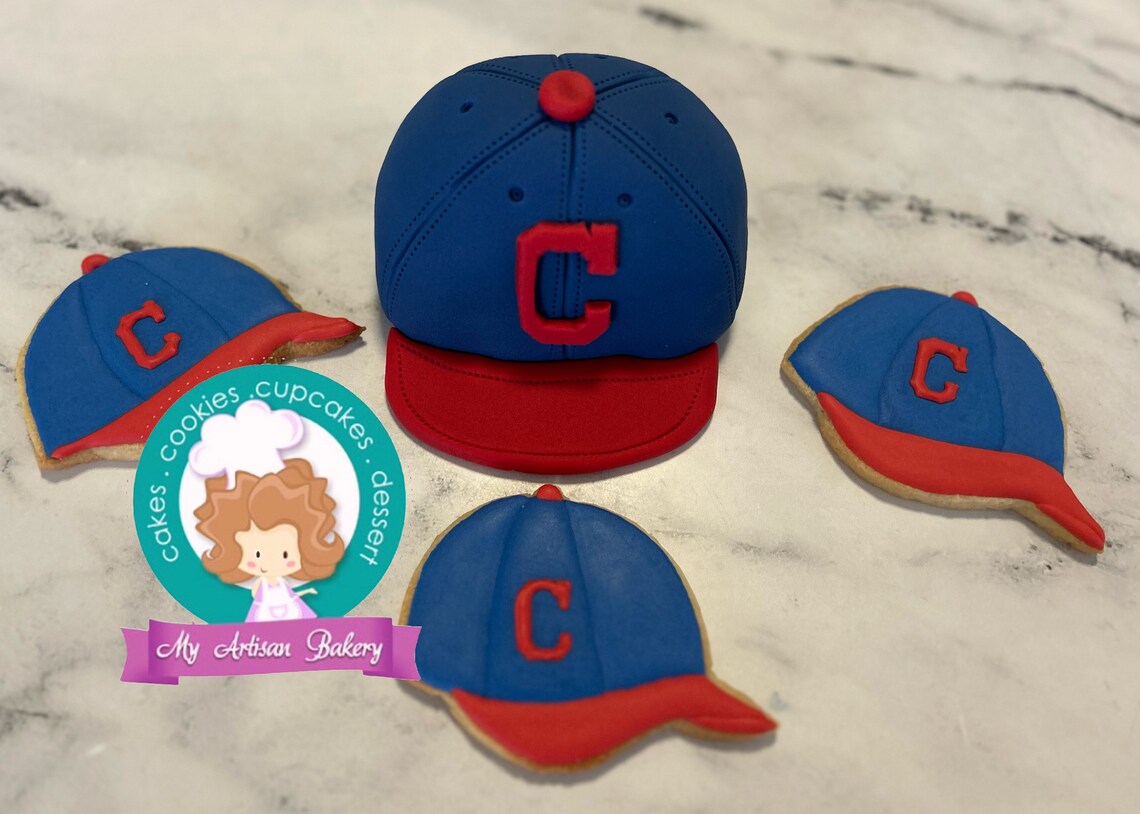 Baseball Cap Fondant Cake Topper - Etsy
