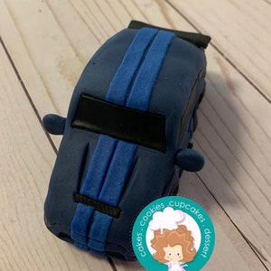 Car Fondant Cake Topper - Etsy