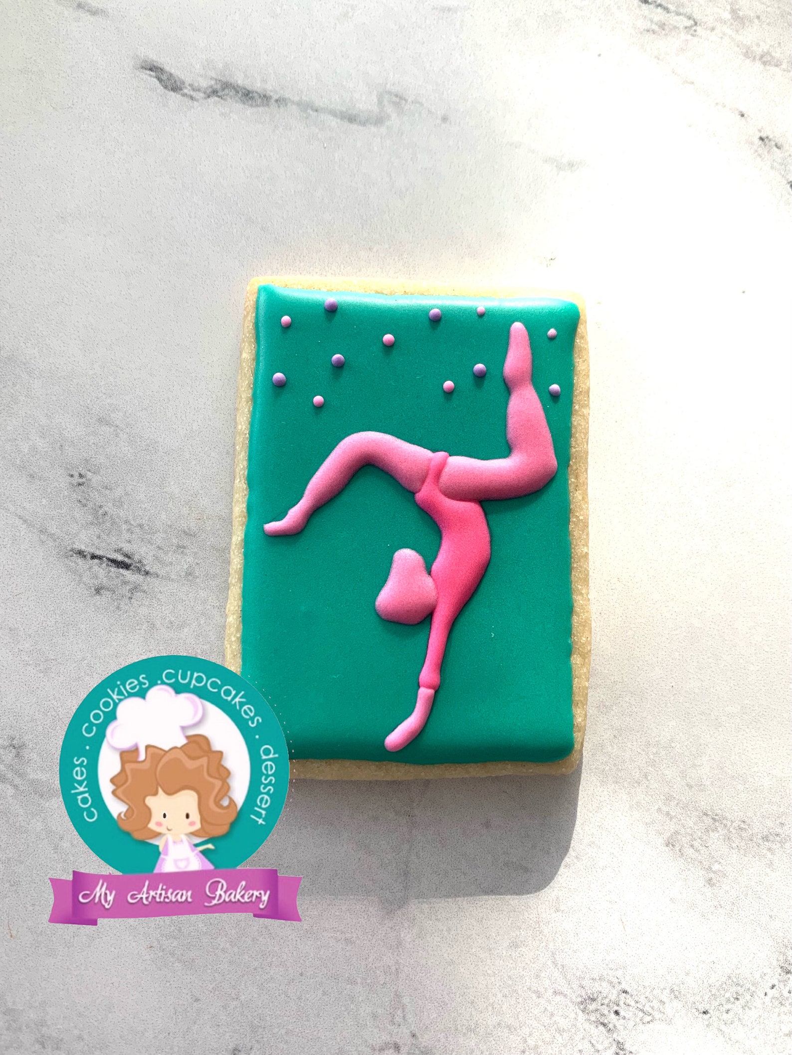 Gymnastics Sugar Cookies - Etsy