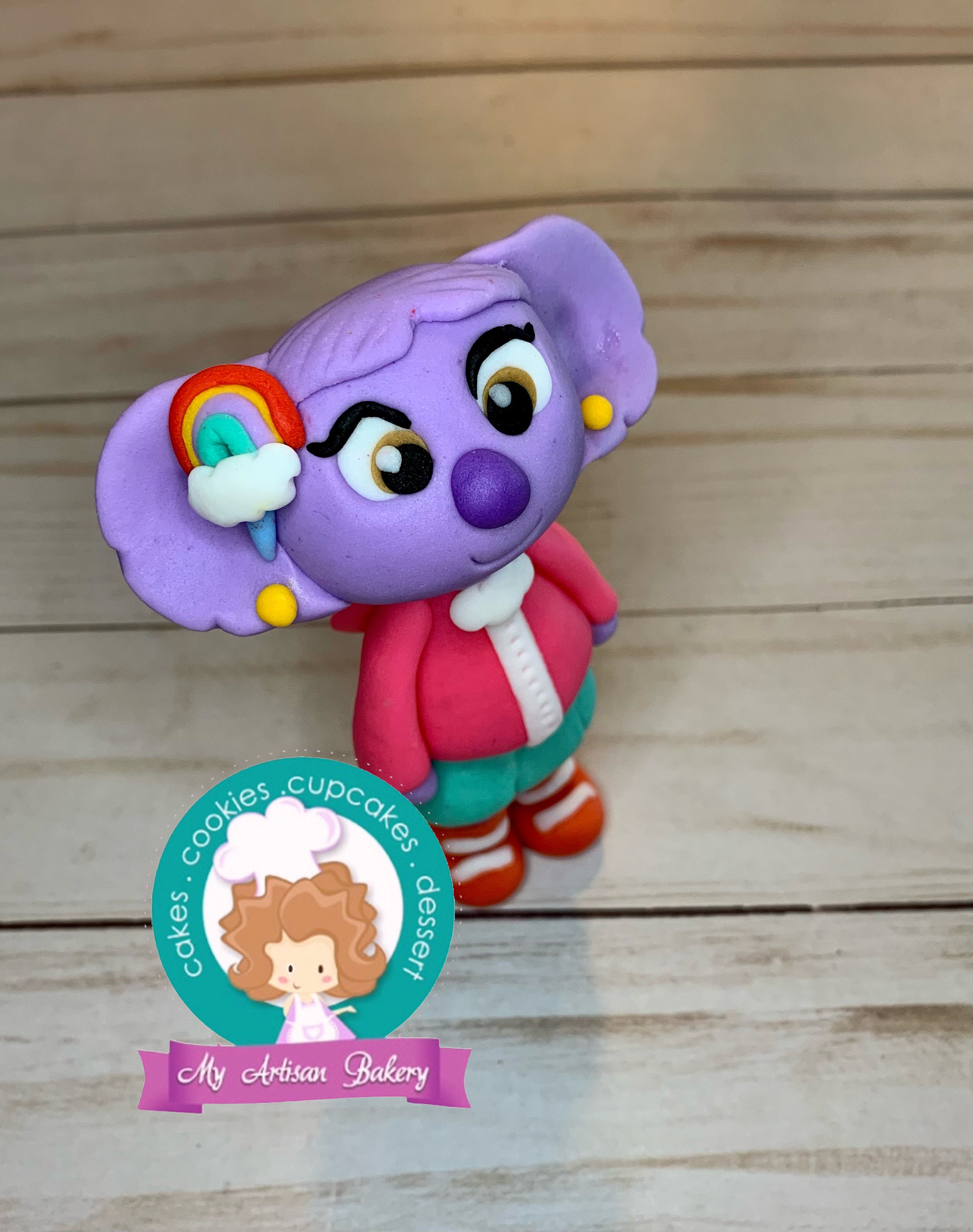 Tots Inspired Fondant Cake Topper - Etsy