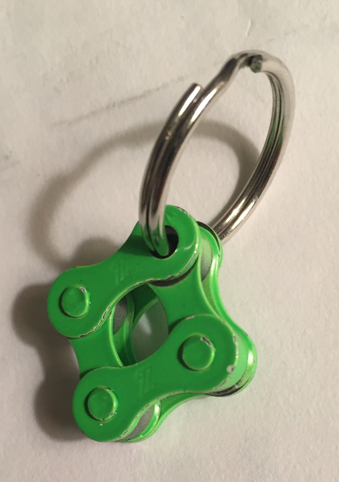 Bicycle Key Chain - Green - Etsy