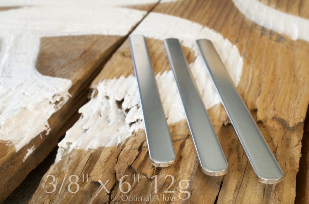 12g Aluminum Cuff Blanks - 3/8