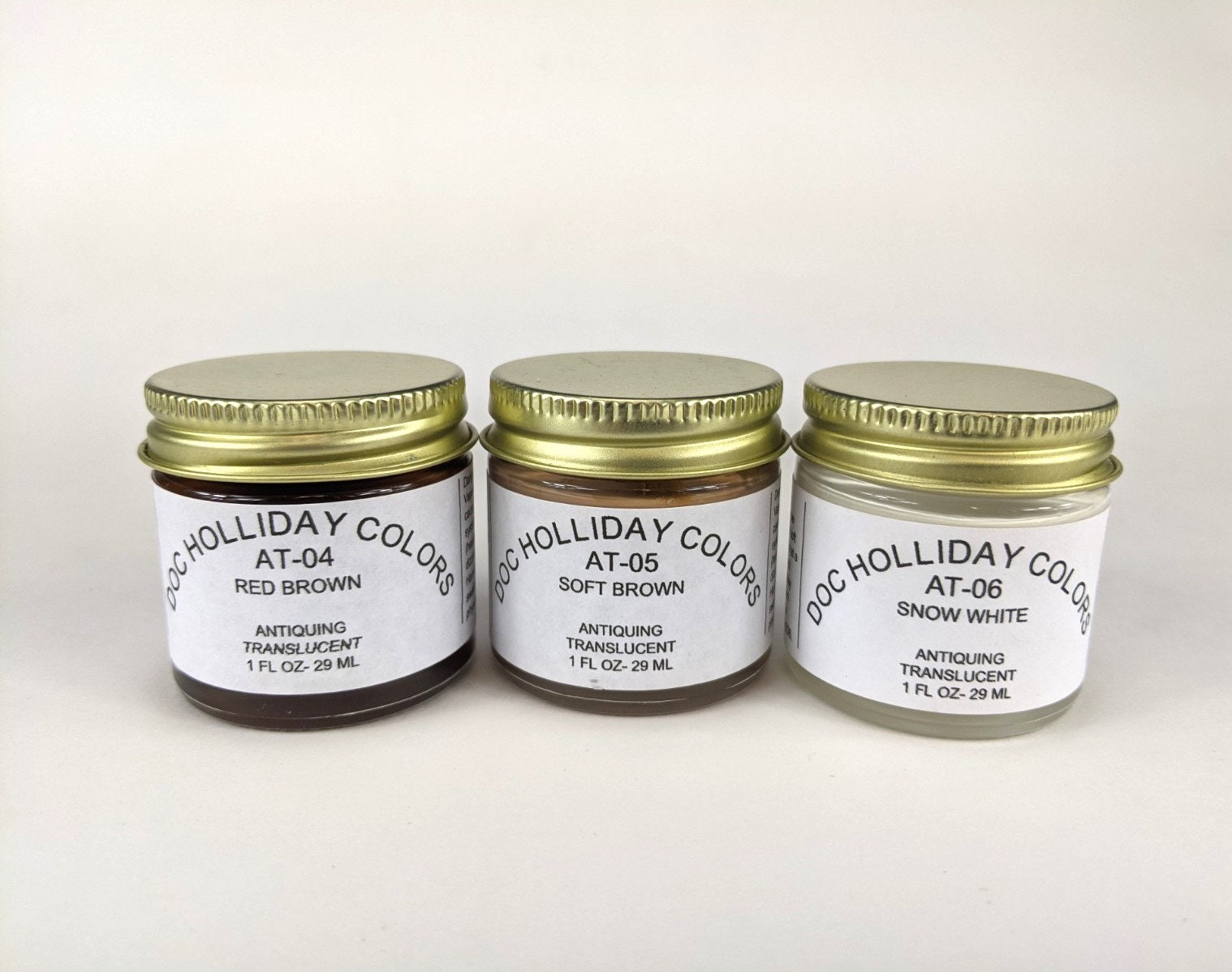 Doc Holliday Colors Antiquing - Ceramic Paint - Antiquing for Acrylic ...