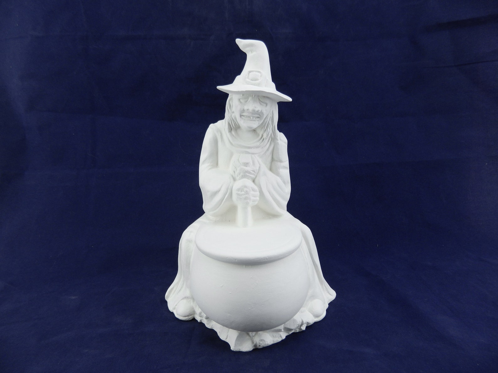 Witch & Cauldron Ready to Paint Halloween Ceramic Bisque | Etsy