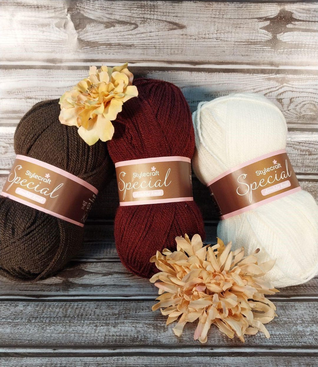 Stylecraft Special DK Premium Acrylic Yarn, Double Knit Yarn, #3, Light ...