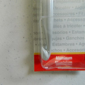 Size K Double Ended Crochet Hook, Needle, Tunisian, Cro-knit, 6.5mm ...