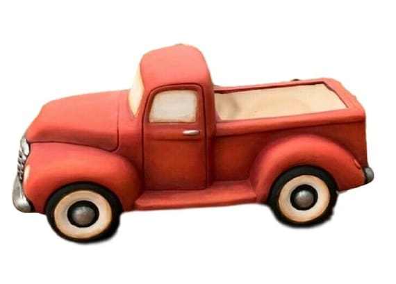 Classic Rustic Vintage Clay Magic Pickup Truck Cut Out for Lid - Etsy