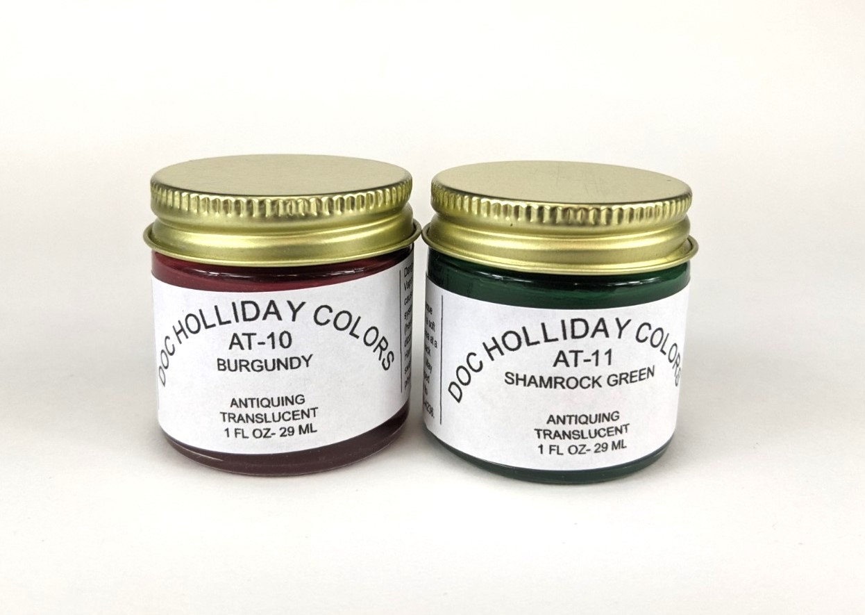 Doc Holliday Colors Antiquing Ceramic Paint Antiquing for Acrylic Stain ...