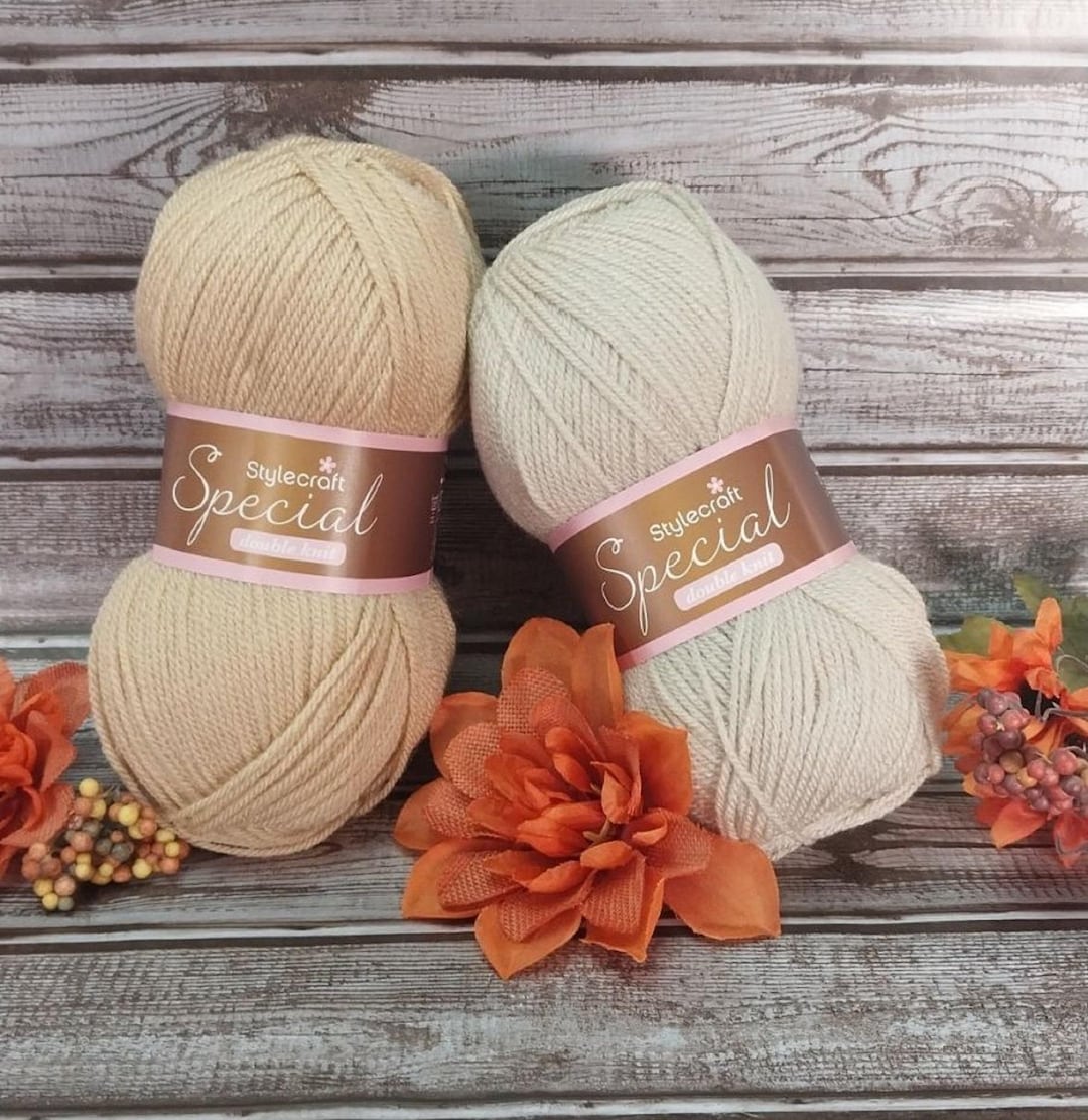 Stylecraft Special DK Premium Acrylic Yarn, Double Knit Yarn, #3, Light ...