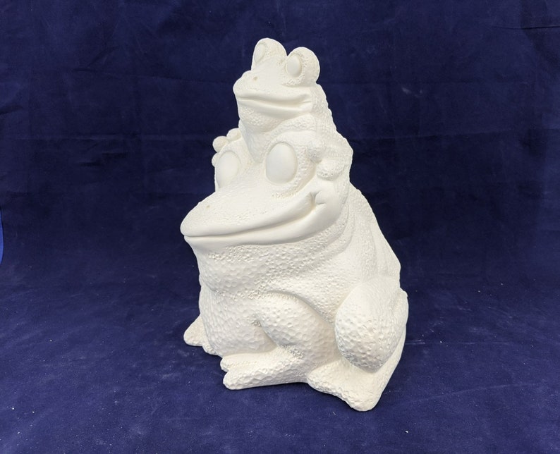 Garden Frogs (puddles & Tibber Toad) 10.5" X 10" Unpainted Ready to ...