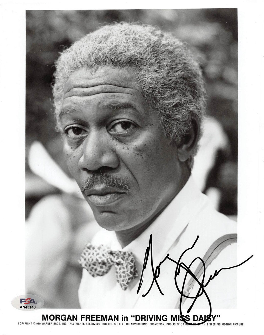 Morgan Freeman Driving Miss Daisy Authentic Signed 8x10 Photo PSA/DNA ...
