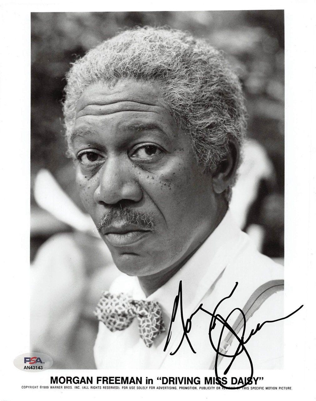Morgan Freeman Driving Miss Daisy Authentic Signed 8x10 Photo PSA/DNA ...