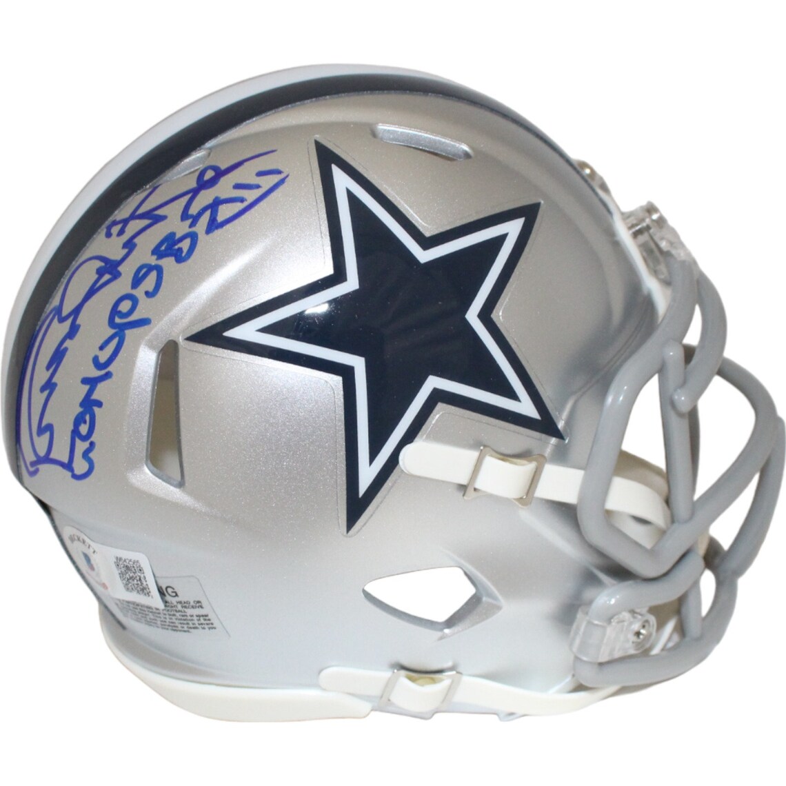 Randy White Signed Dallas Cowboys SB CO MVP Mini Helmet Beckett - Etsy