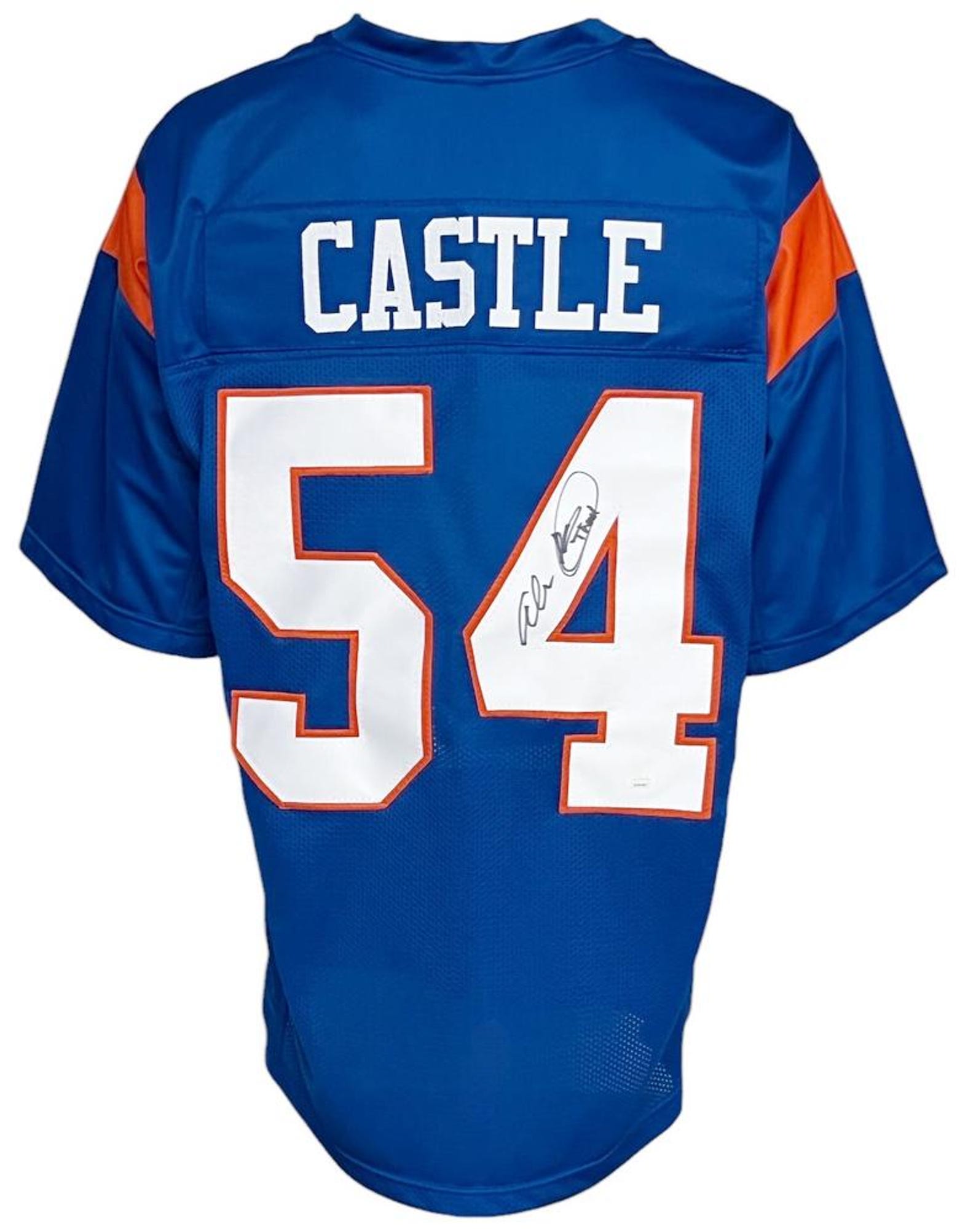 Alan Ritchson "thad Castle" Blue Mountain State Autographed Jersey JSA ...