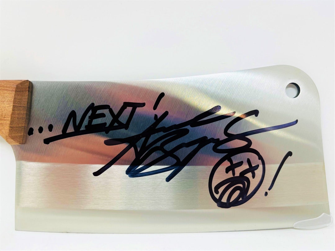Andrew Bryniarski "leatherface" Autographed Meat Cleaver JSA ...