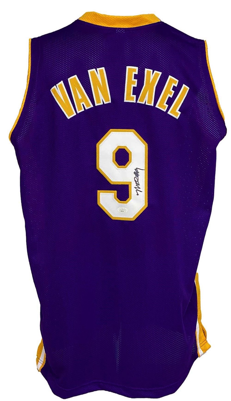 Nick Van Exel Lakers Jersey