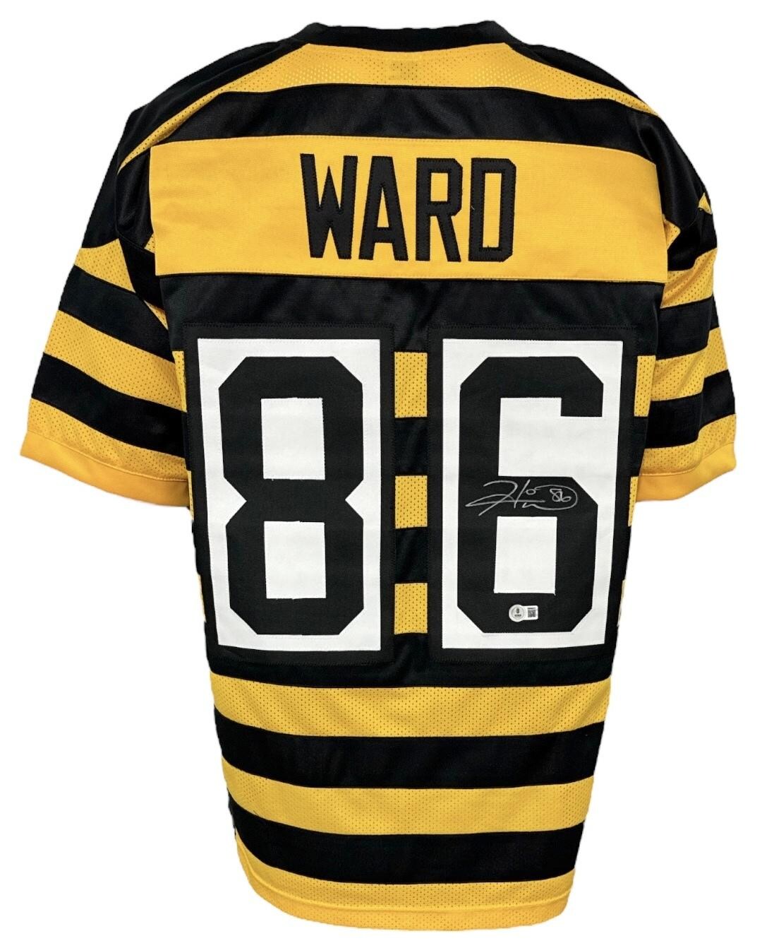 Pittsburgh Steelers Hines Ward Autographed Pro Style Bumblebee Jersey ...