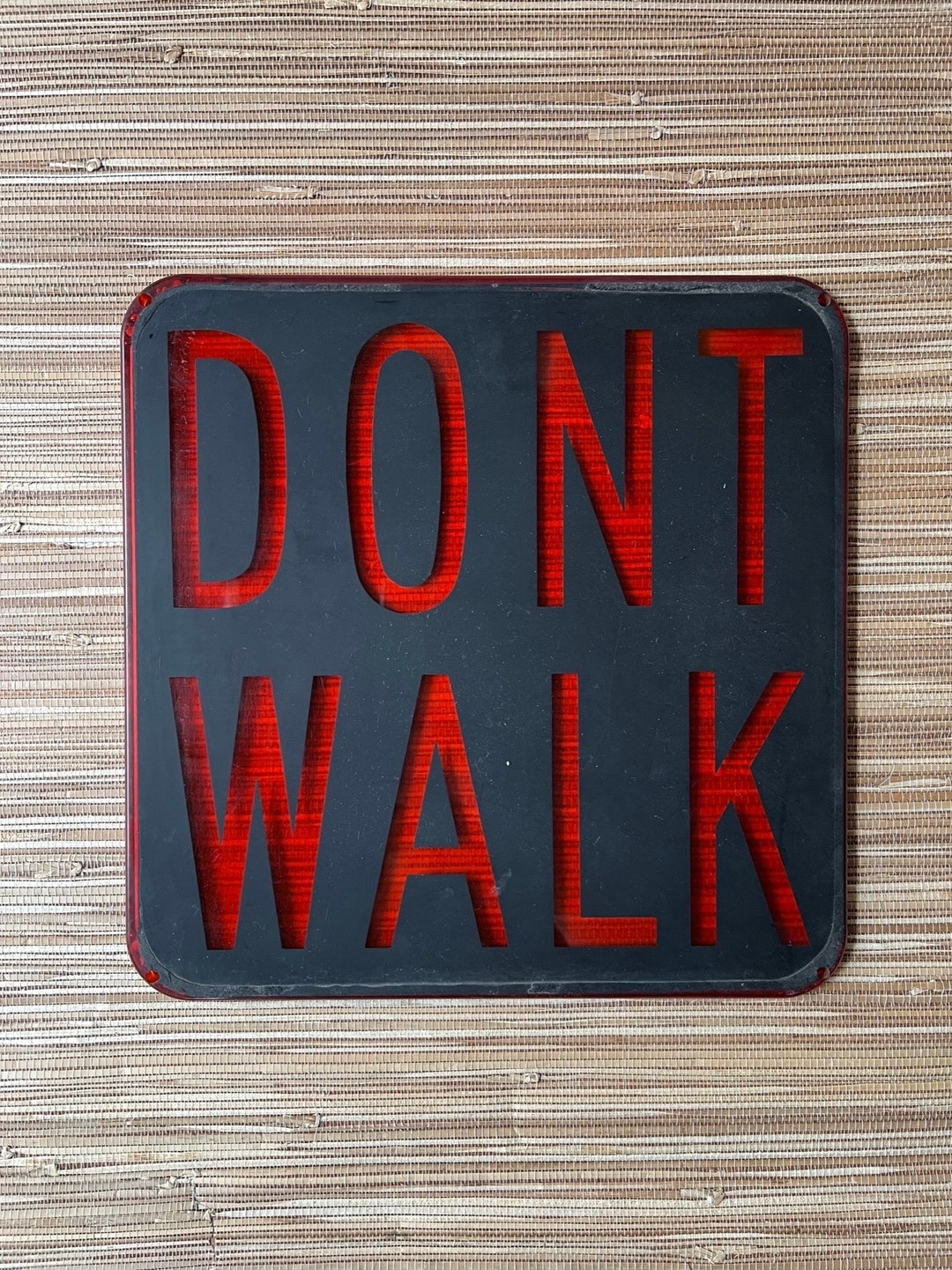 Vintage Stop Light Don’t Walk Sign - Etsy