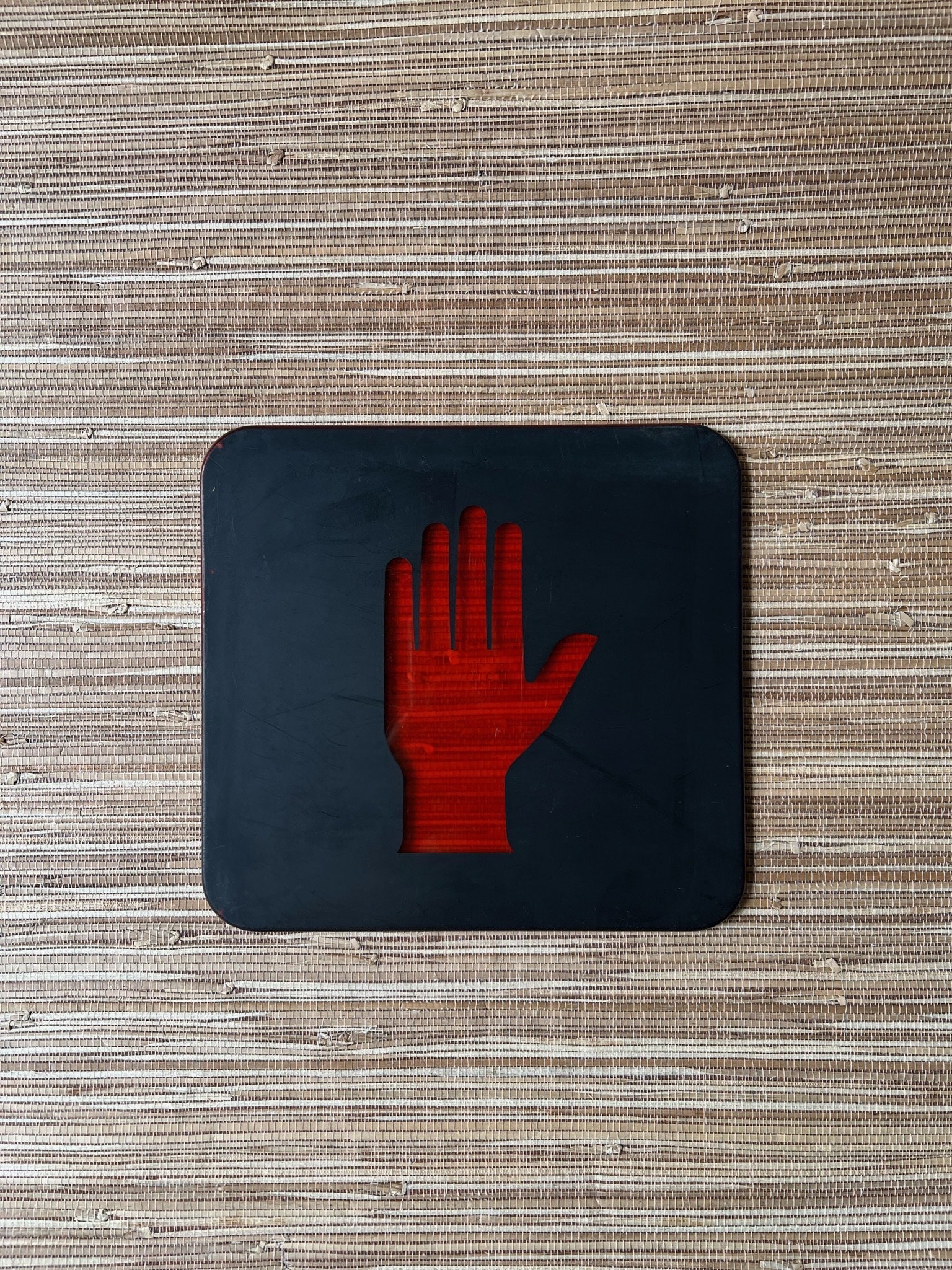 Dont Walk Hand Symbol