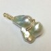 Natural Freshwater Pearl Pendant in 14K Yellow Gold!! - Etsy
