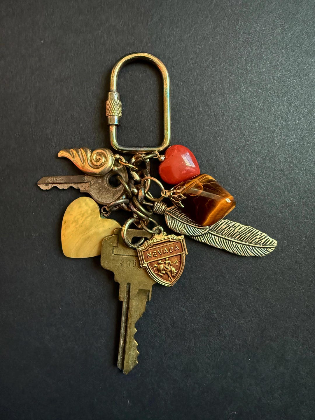 BAG/PURSE CHARM - Handmade/one of a Kind - Made From Funky Vintage and ...