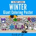 GIANT Winter Coloring Poster - Etsy
