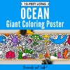 Giant Coloring Poster | Zentangle Coloring | Creative Coloring Page ...