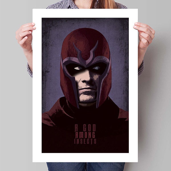 Magneto Movie Poster - Etsy